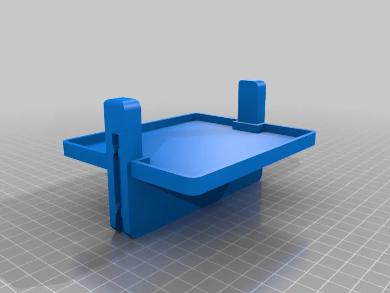 Id.4 Center Console Divider by sunstarfire | Download free STL model ...