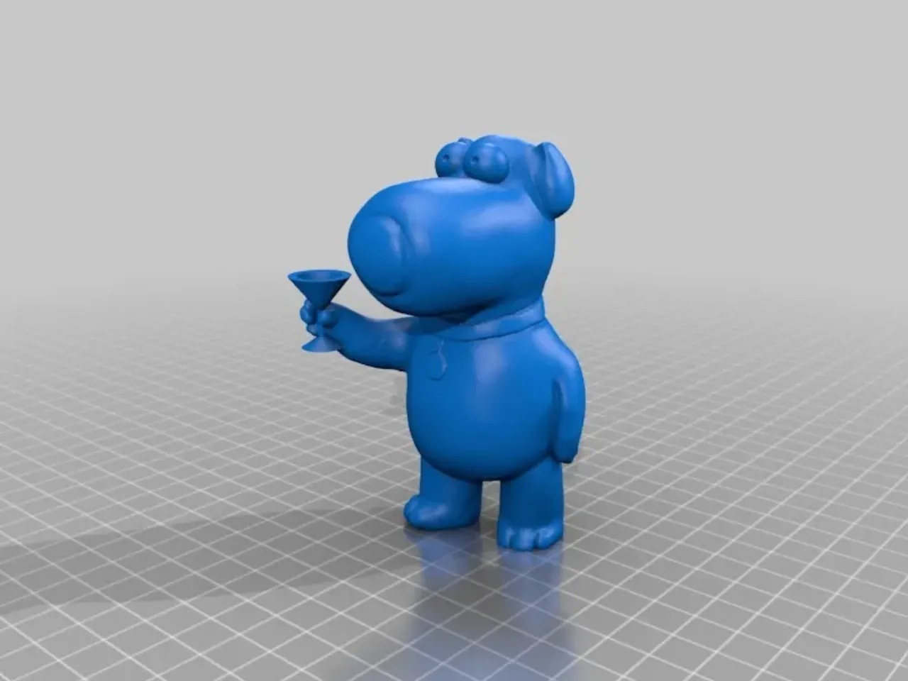 Brian Griffin by Stwebster | Download free STL model | Printables.com