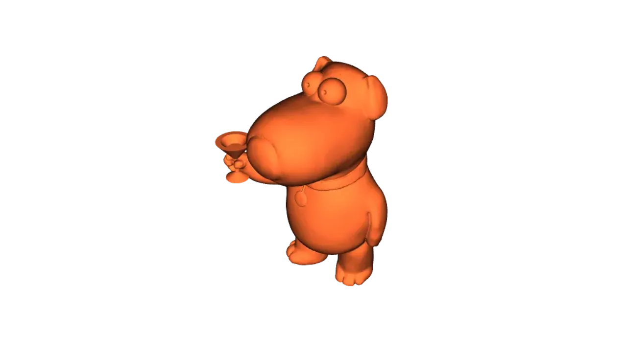 Brian Griffin by Stwebster | Download free STL model | Printables.com