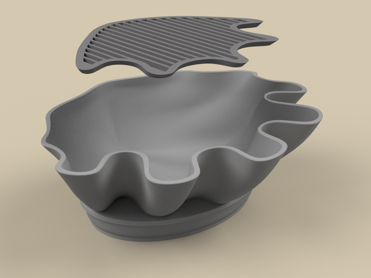 Giant Sea Shell - Soap Dish by Cisco3D | Download free STL model ...