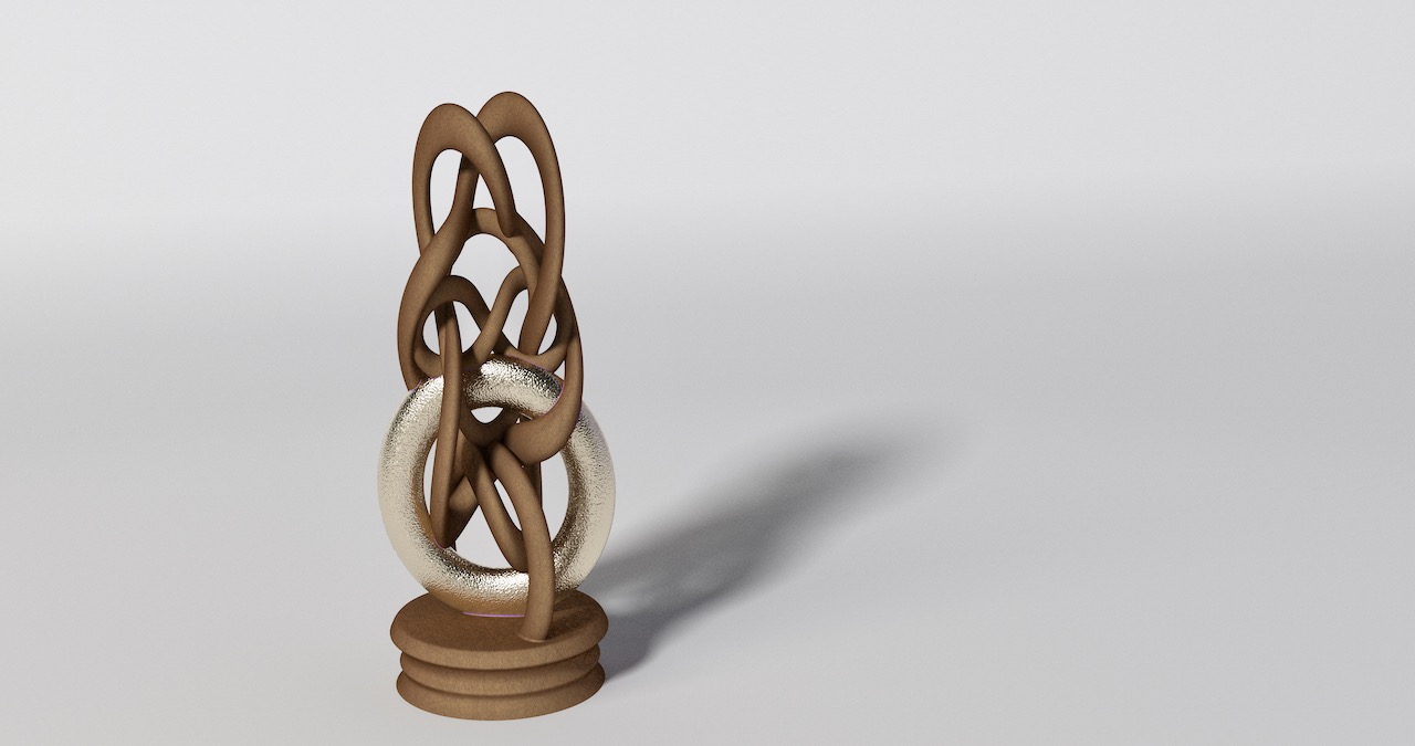 Figure Eight - Infinity Sculpture by SteedMaker | Download free STL ...