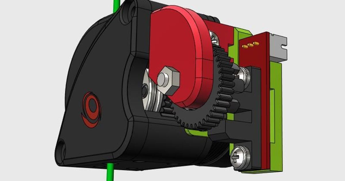 Filament-Encoder for LGX-Lite Extruder by Technik Gegg | Download free ...