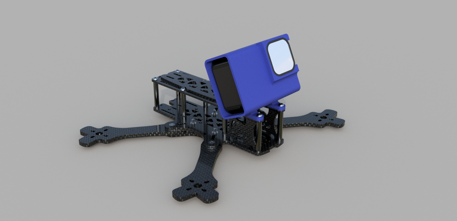 TBS Source One V3 GoPro HERO 10 Mount 25° by lupo99 | Download free STL ...