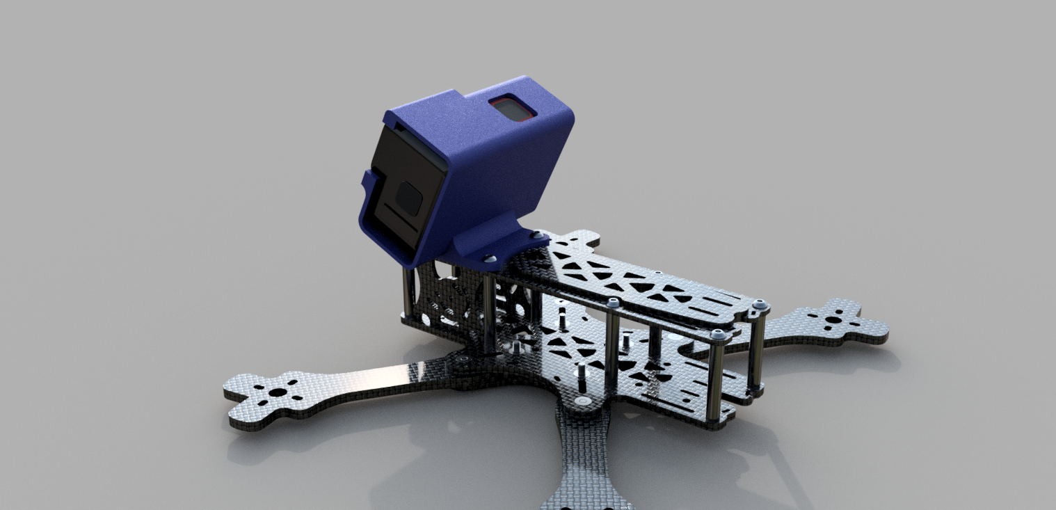 TBS Source One V3 GoPro HERO 10 Mount 25° by lupo99 | Download free STL ...