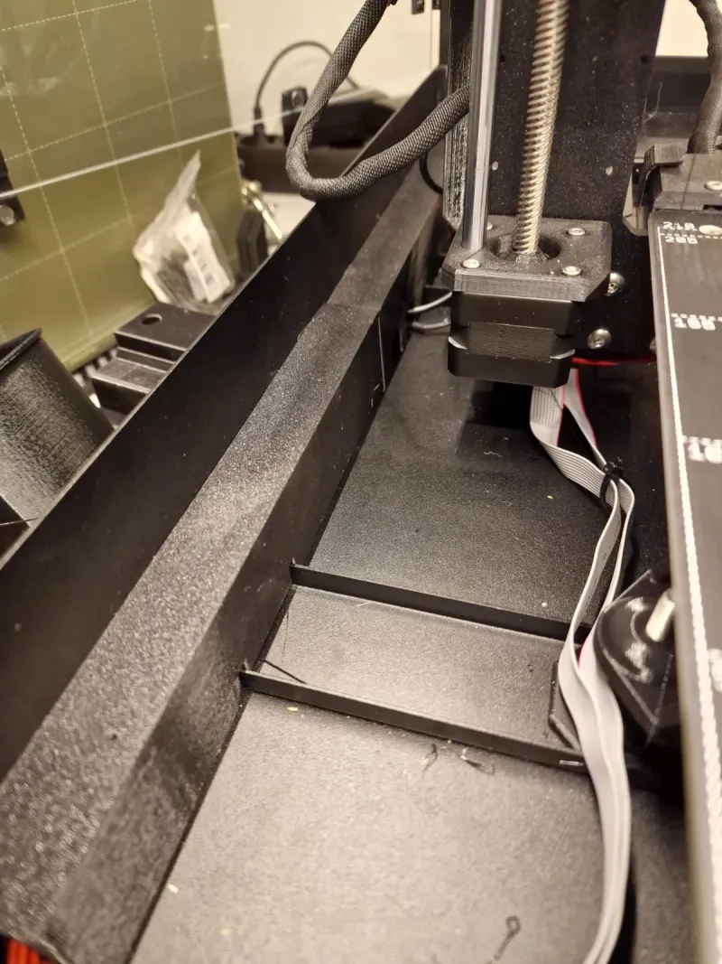 Bottom magnetic cable duct for PrusaBox by Printer box by nozzleshift ...