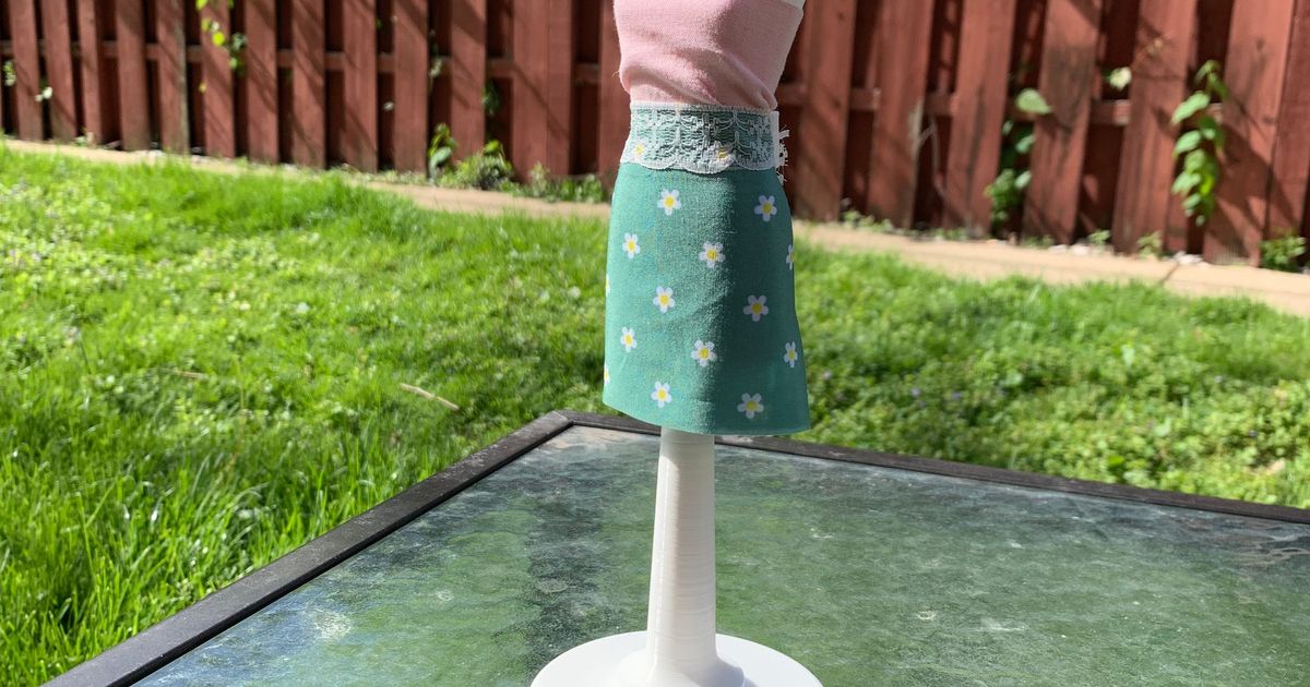 Dressmaker Toy Fashion Design Set by meltman | Download free STL model ...