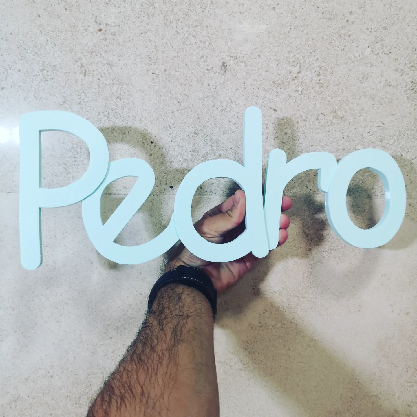 Tiago/Pedro Name by Eng3DWorld - HCandeias | Download free STL model ...