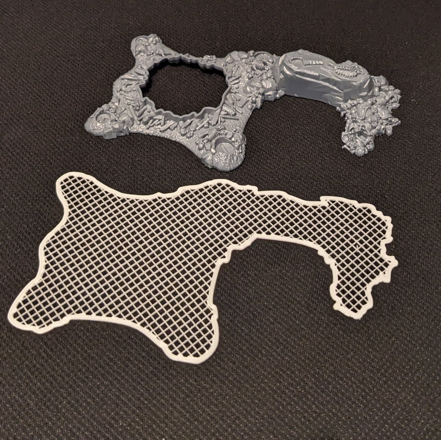 Ogre Cooking Pot Proxy Terrain Template by Pandora's Hobbies | Download ...