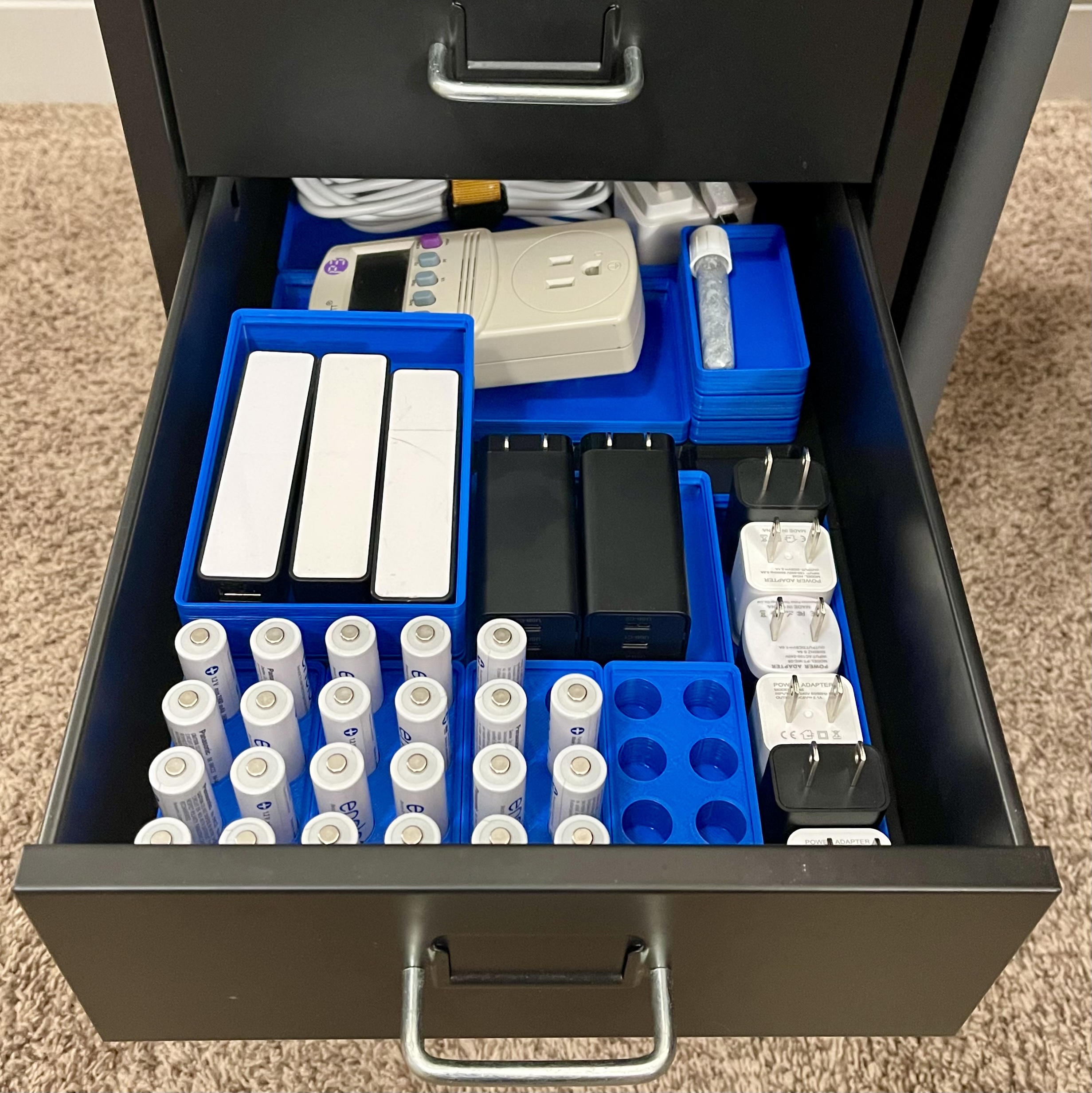 Gridfinity AA Battery Containers von briancmoses | Kostenloses STL ...