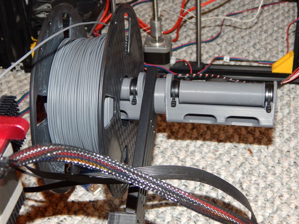 Creality Dual filament holder - adjustable for every angle by Gareth42 ...