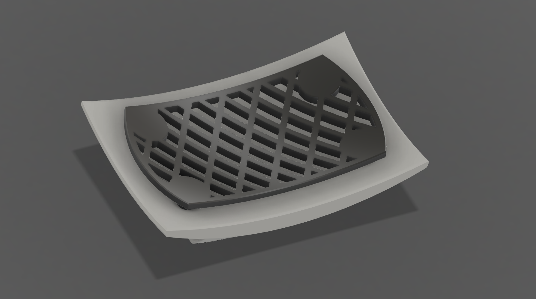 Two Part Stylish Soap Dish by monev44 | Download free STL model ...
