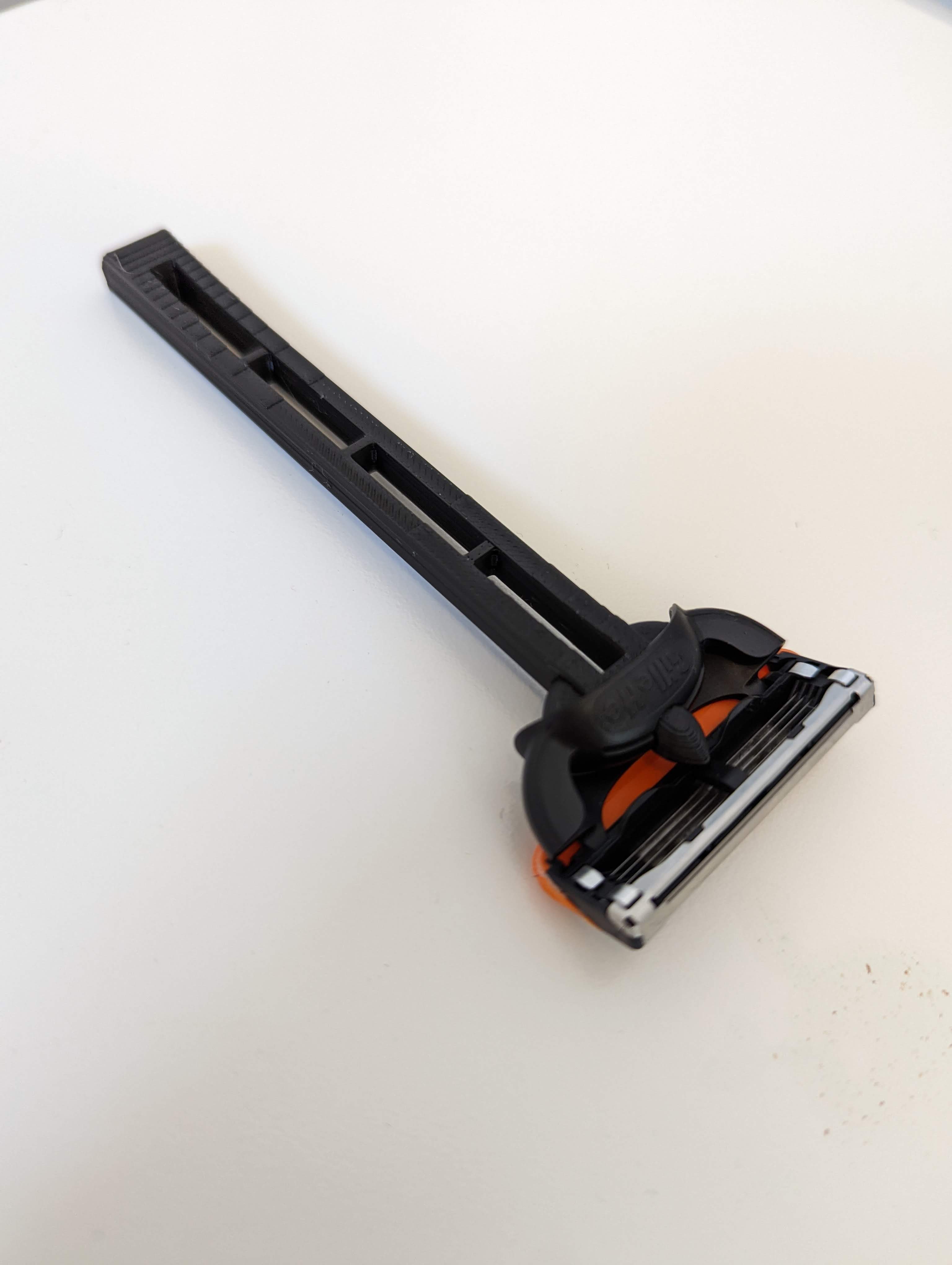 Gilette Fusion handle by Drewi | Download free STL model | Printables.com