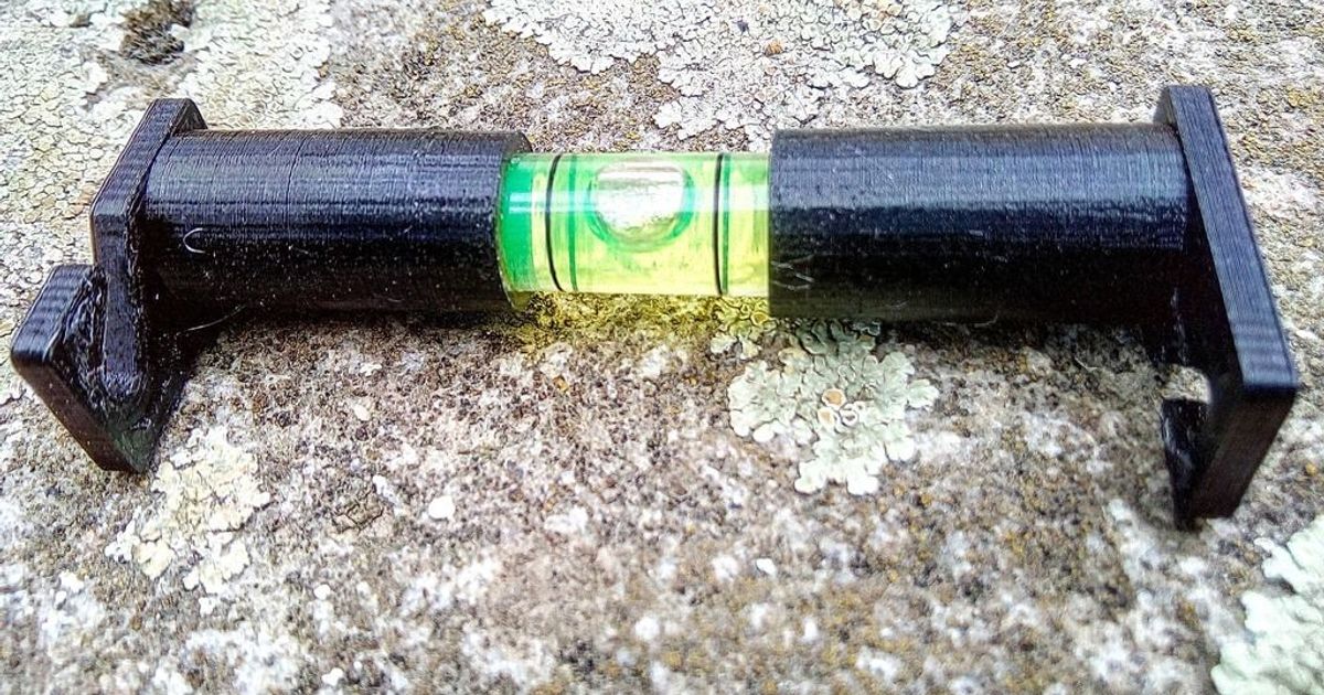 hanging spirit level holder for string / line / rope by hygy | Download ...