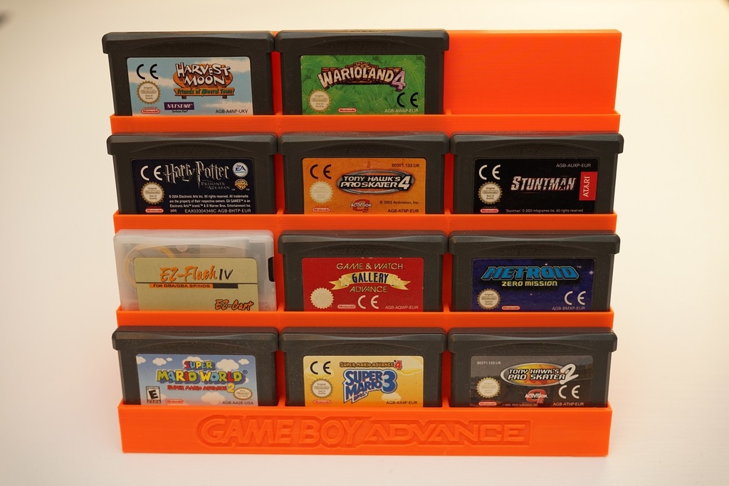 Gameboy Advance Cartridge Stand by Aix Galericulata | Download free STL ...