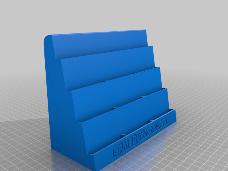 Gameboy Advance Cartridge Stand by Aix Galericulata | Download free STL ...