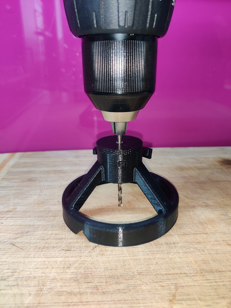 Vertical Drill Jig Guide by lachtan86 | Download free STL model ...