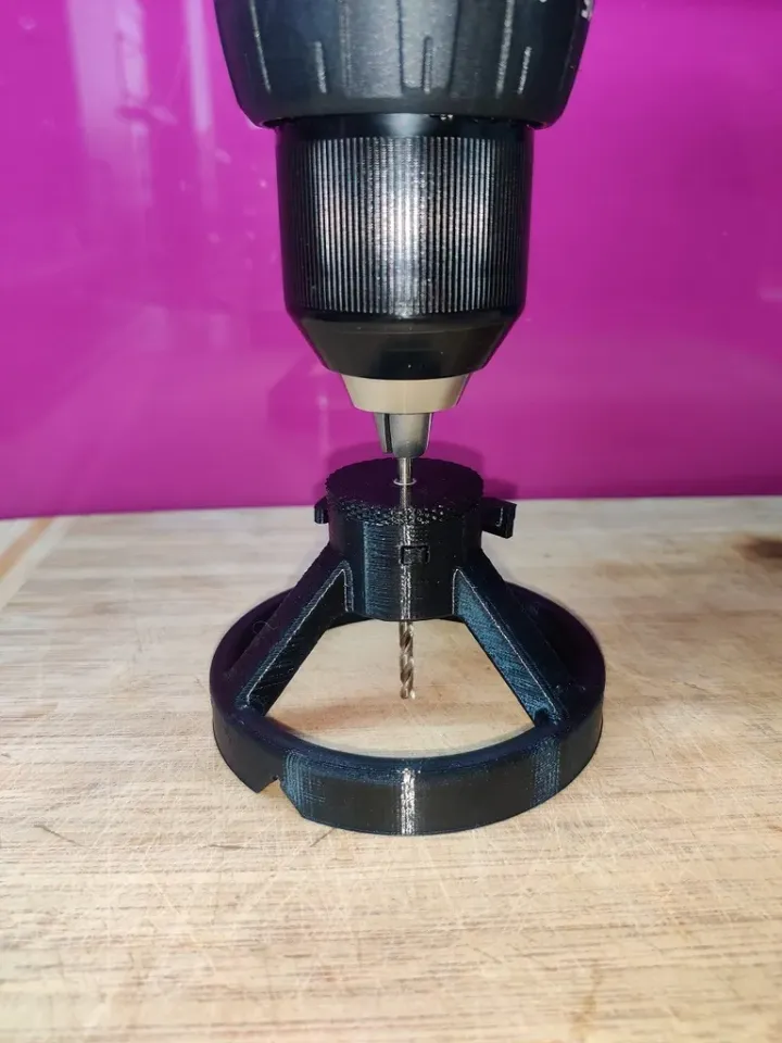 Vertical Drill Jig Guide by lachtan86 | Download free STL model ...