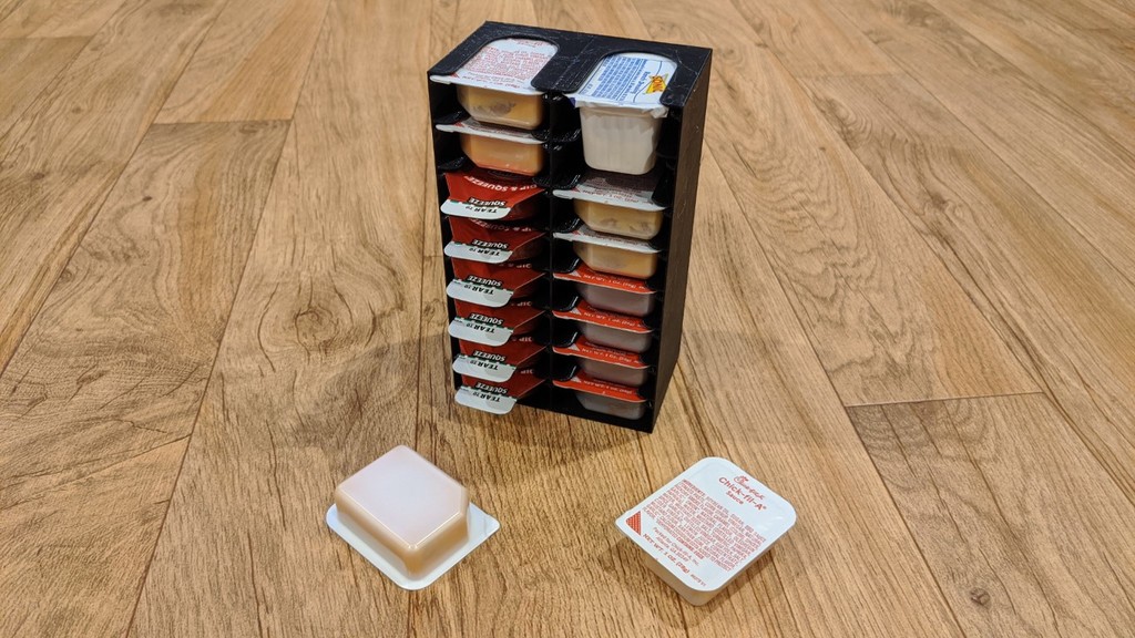 Condiment Organizer by nullgel | Download free STL model | Printables.com