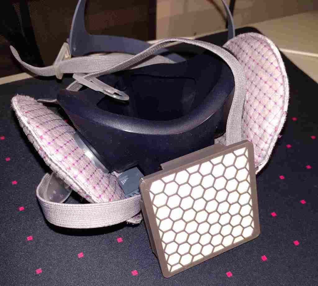3M 7500 Series Mask Exhaust Filter by Elfworks | Download free STL ...