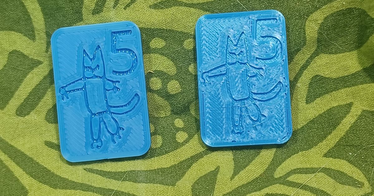 5 Victory Point Kitty Token by alo89 | Download free STL model ...