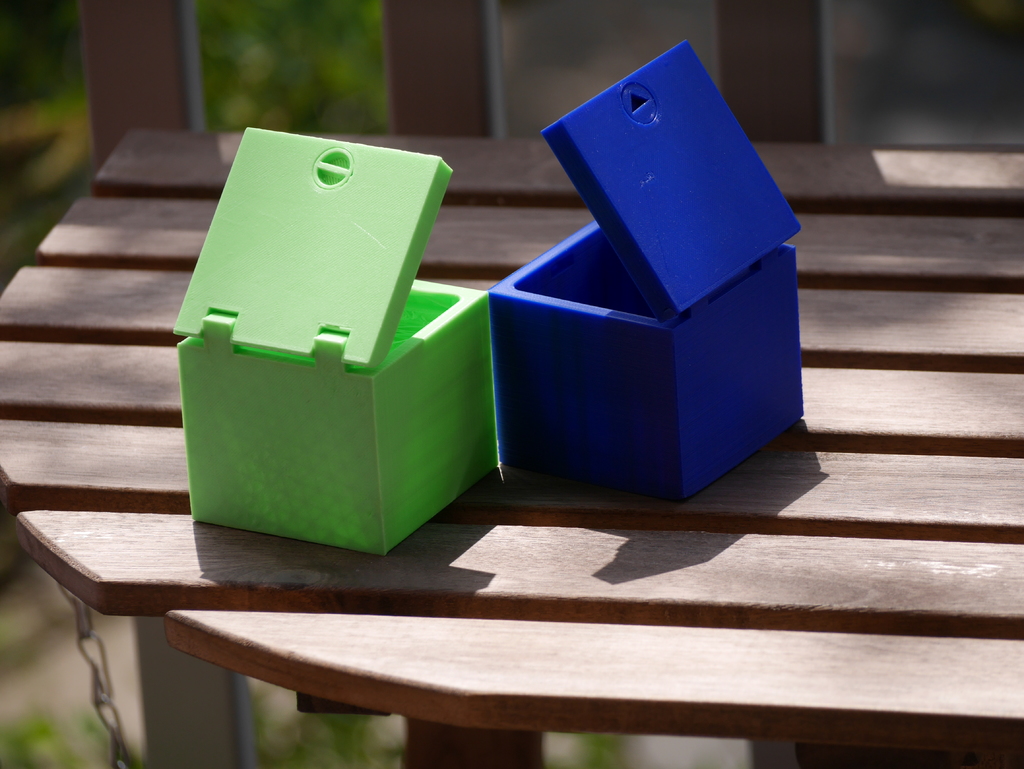 Print in Place Locking box - No Assembly! by SunShine | Download free ...