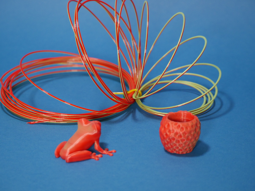 3D-Printable Filament! -Print Your Own Filament for Multi-Color! by ...