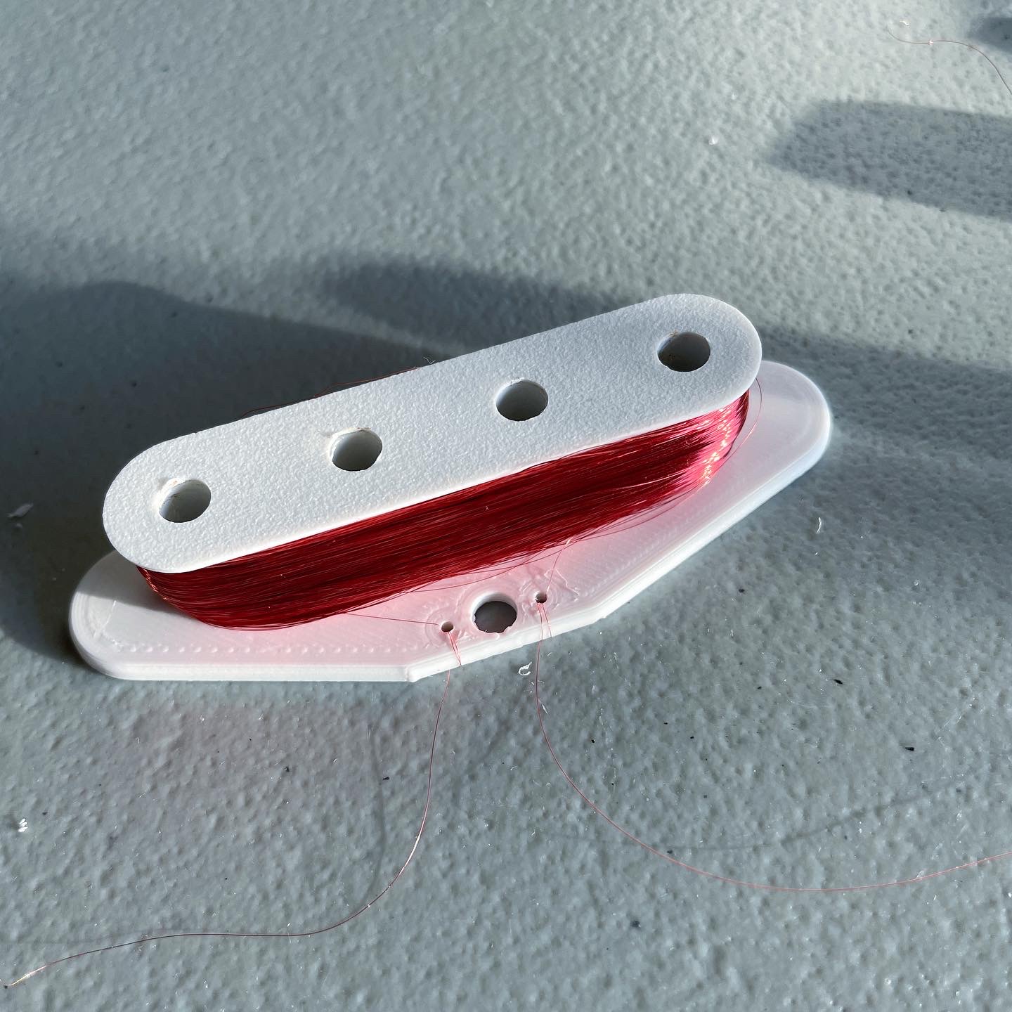 Bass Pickup Bobbin - Strat Style by Tiny Boat | Download free STL model ...