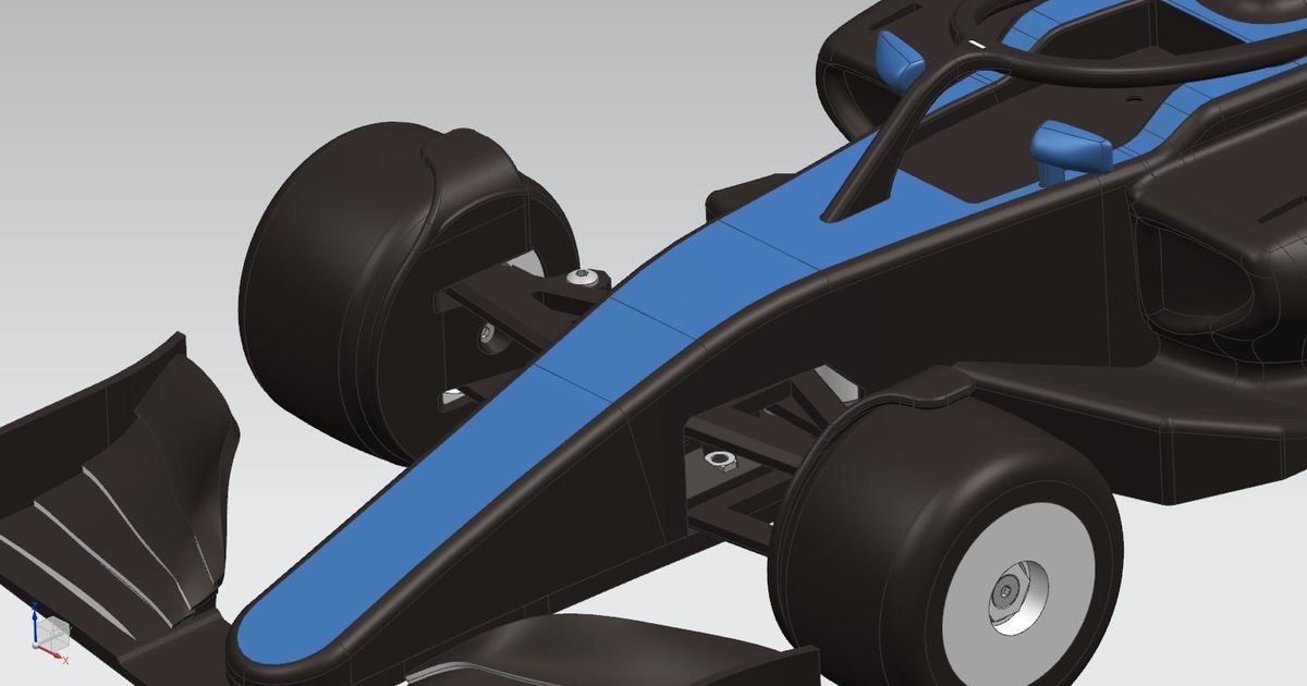 OpenRC F1 2022 Front Winglets by Inverted Pursuits Lab | Download free ...