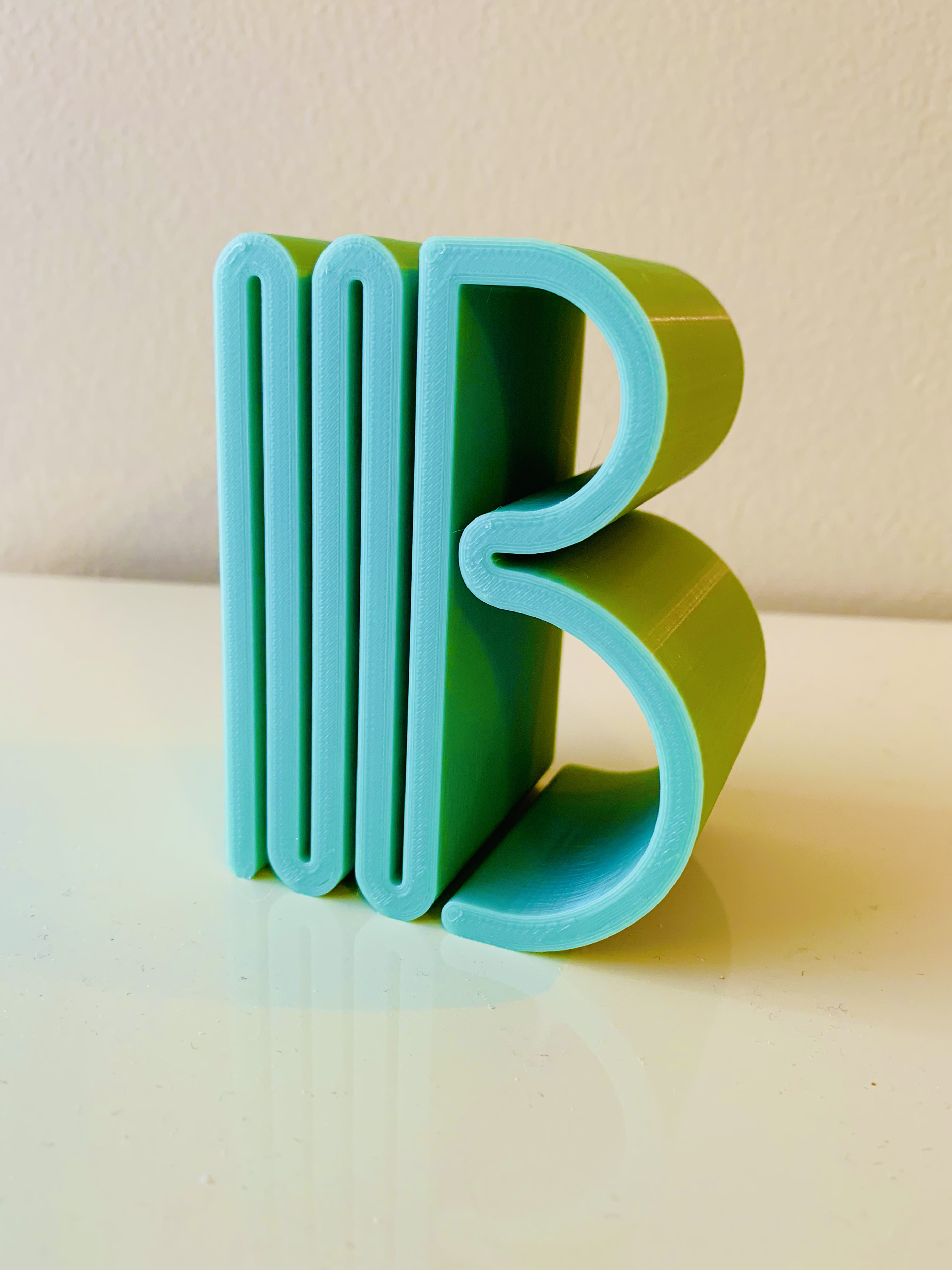 Squiggly Letter B by Art G | Download free STL model | Printables.com