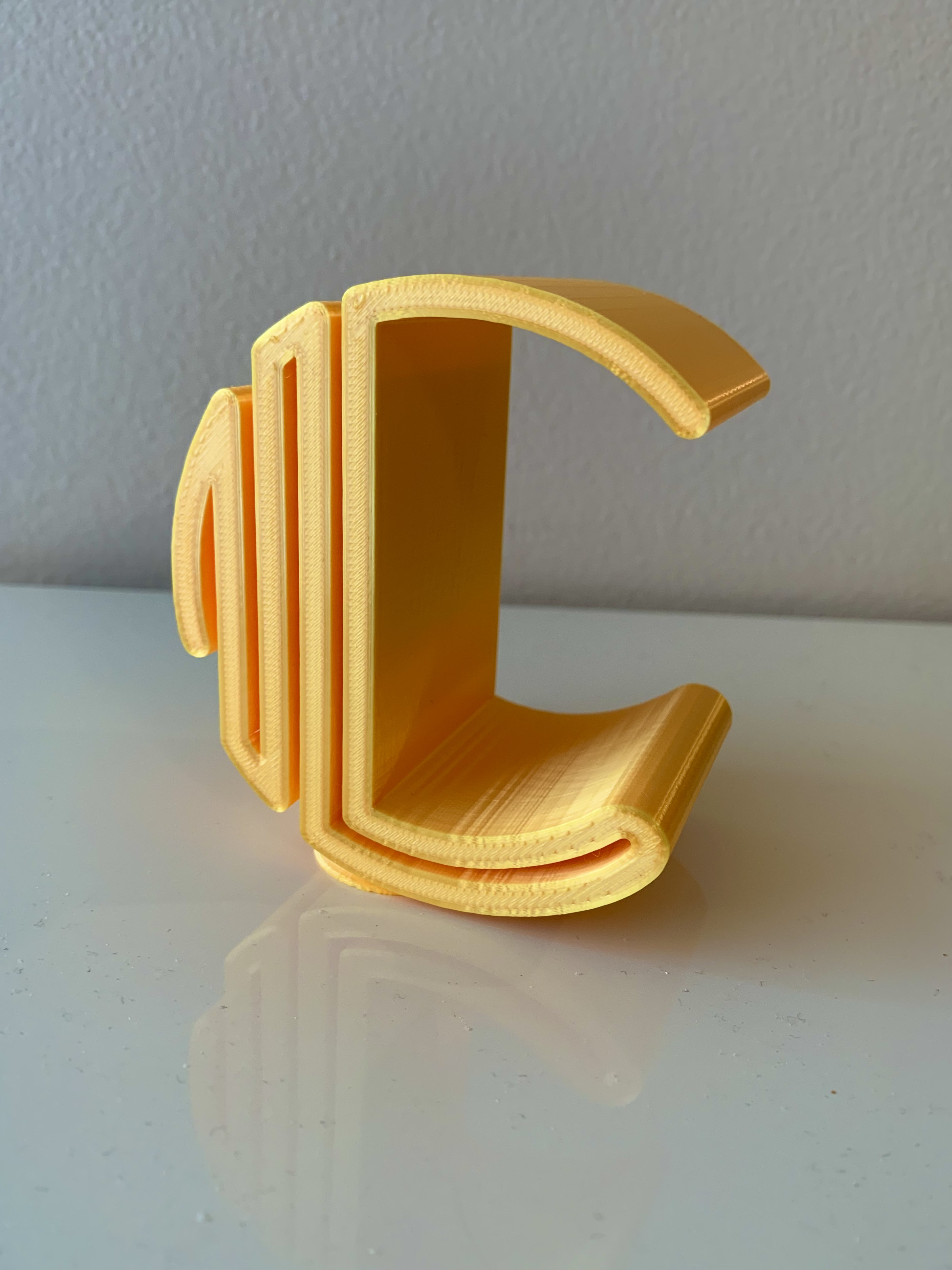 Squiggly Letter C by Art G | Download free STL model | Printables.com