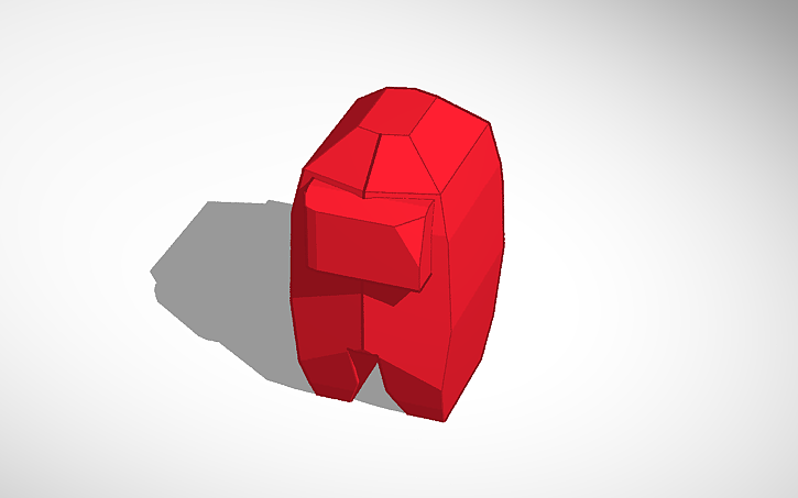 Low Poly Among Us Character by PW | Download free STL model ...