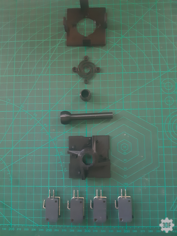 Arcade Joystick Mechanism - 3D printed - STL version por 3DFreeman ...