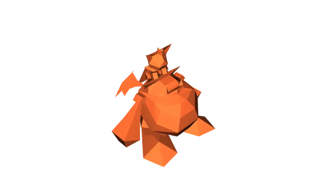 Cait Sith - Final Fantasy 7 Polygon Model by The Cyber Hobbit ...