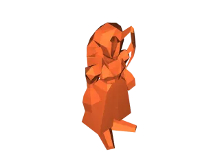 Sephiroth - Final Fantasy 7 Polygon Model by The Cyber Hobbit ...