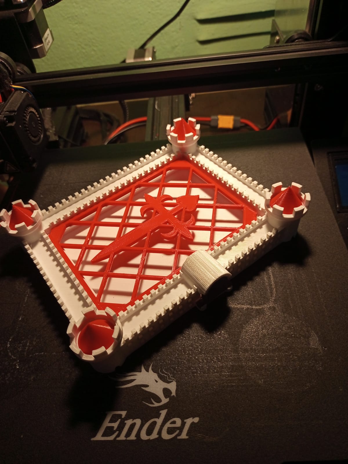 Medieval castle themed soap dish by El_Ferroide | Download free STL ...