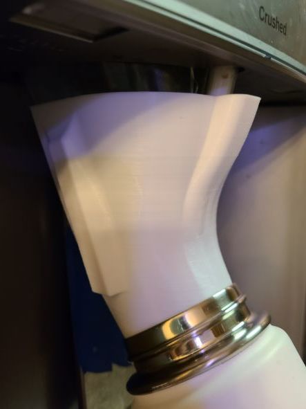 Fridge Ice Funnel Magnitized (Hydro Flask & Other) for Ice-Water Combo ...