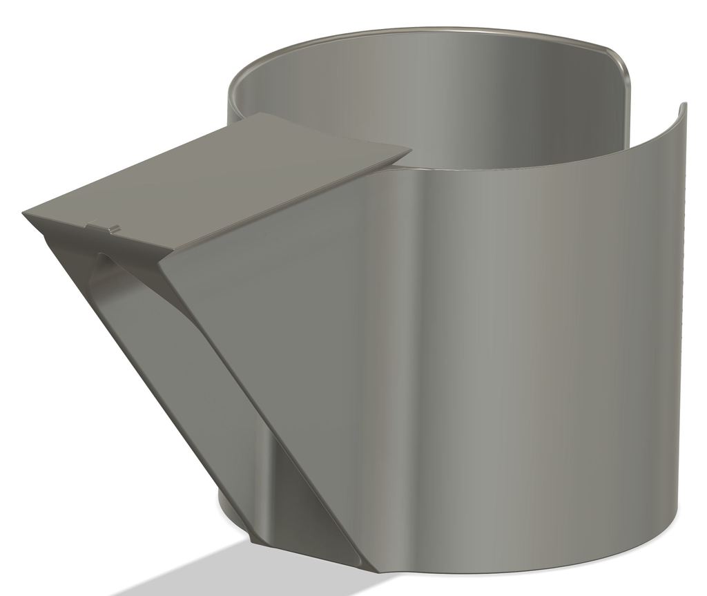 Cup Holder (Slides Under Desktop or Tabletop) by DJMac | Download free ...