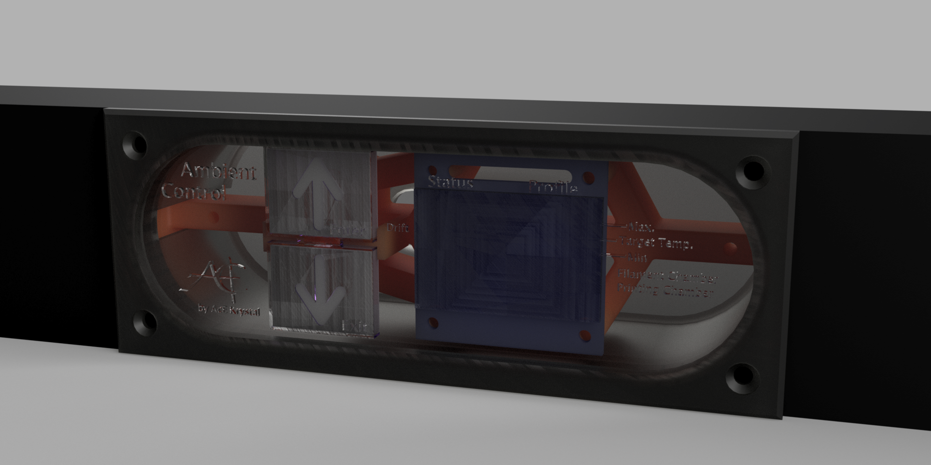 Ambient Control - UI Front Panel by AcE Krystal | Download free STL ...