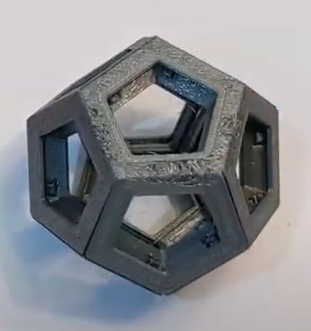 Snap-Together Folding Dodecahedron Frame by GeekMomProjects | Download ...