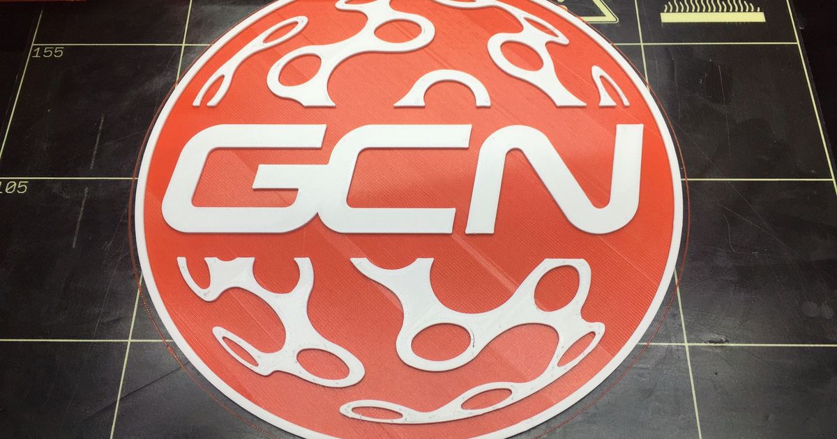 GCN Logo by tgsparky77 | Download free STL model | Printables.com