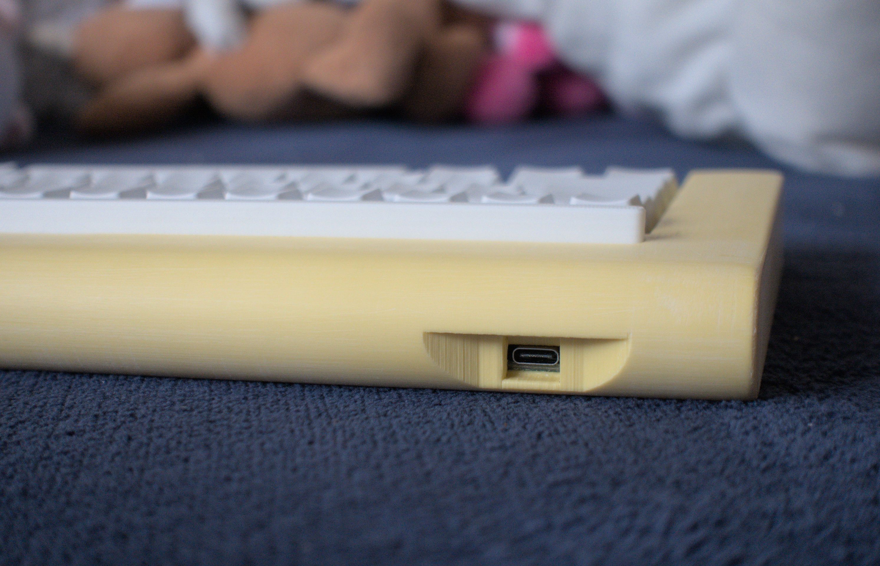 Fake Kishsaver 3d Printed Mechanical Keyboard by sperm | Download free ...