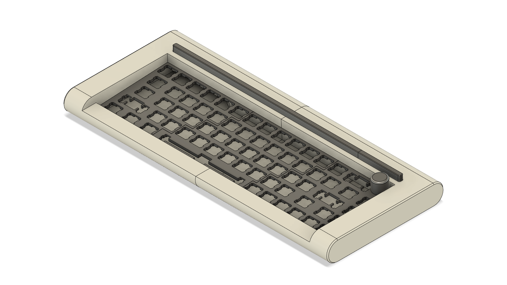 Fake Kishsaver 3d Printed Mechanical Keyboard by sperm | Download free ...