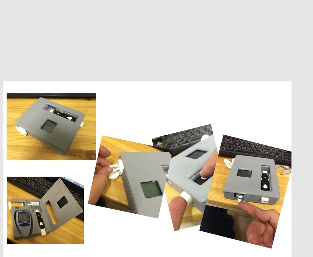 glucometer case by rubenzilzer | Download free STL model | Printables.com