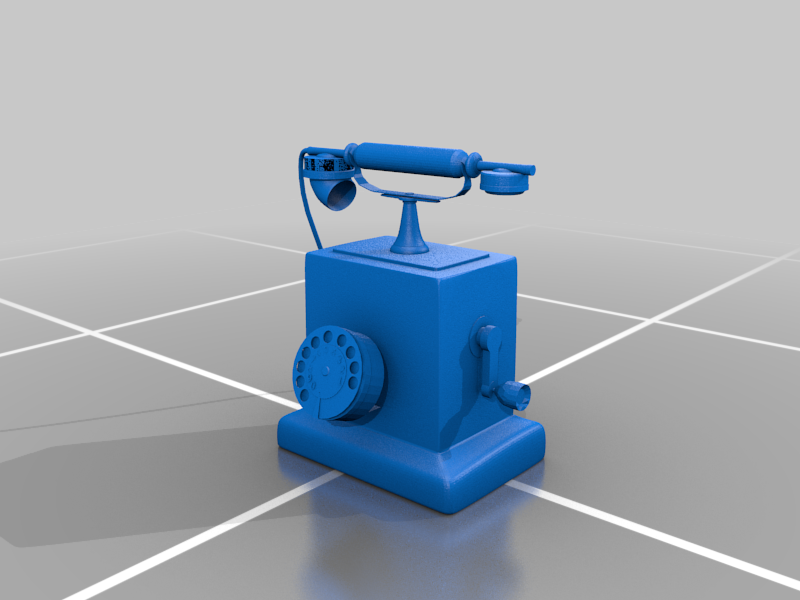 old PZT rotary phone by Pan_Barszczyk | Download free STL model ...