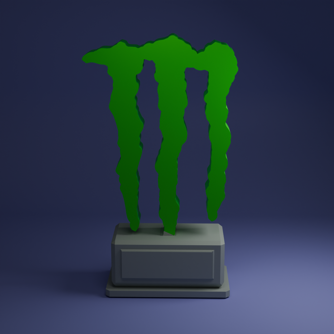 Monster Energy Trophy by MarLeo | Download free STL model | Printables.com