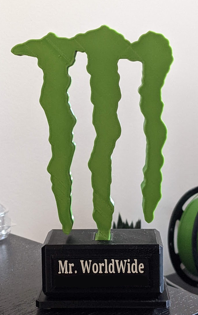 Monster Energy Trophy by MarLeo | Download free STL model | Printables.com