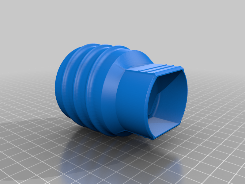 PwnCNC 2.5in Threaded Hose Adapter by Jzooor | Download free STL model ...