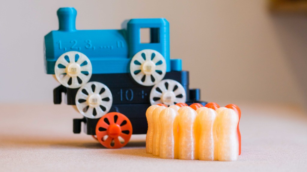 Math learning train locomotive 100% printable and robust by Meister ...