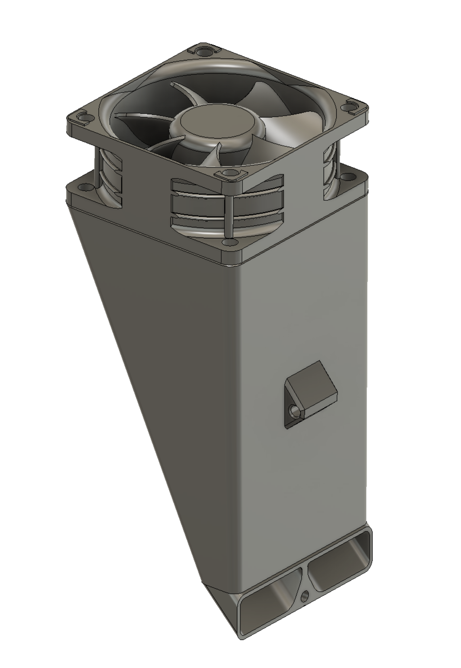 EVA 3 60mm fan adapter by EYEDAK | Download free STL model | Printables.com