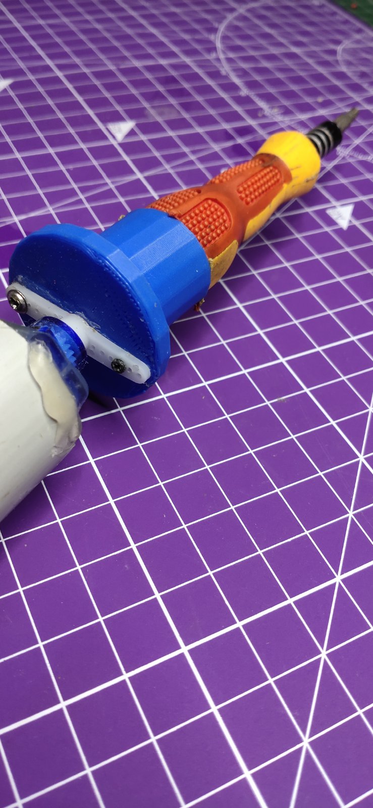 3D Printed Electric Screwdriver-Fitting by Atul R | Download free STL ...